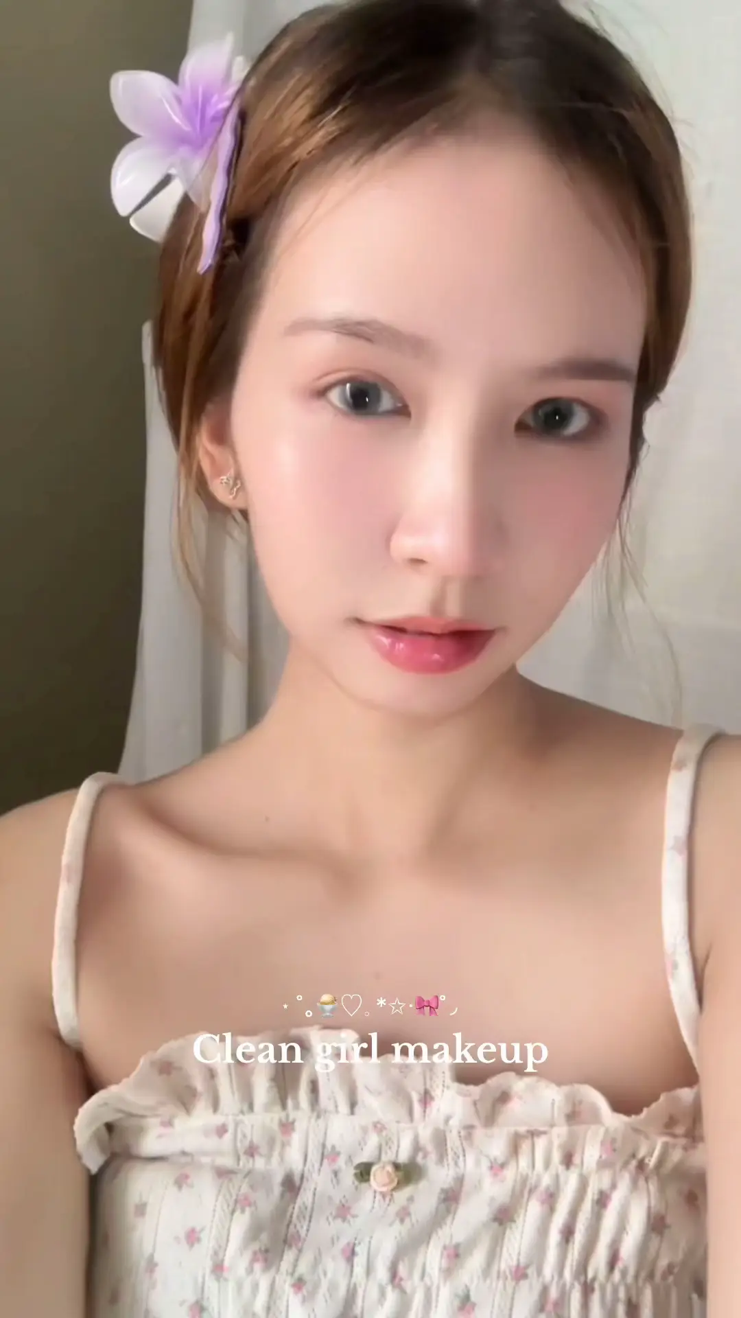 Clean girl makeup ⋆⭒˚.⋆ | วิดีโอที่เผยแพร่โดย ⋆𐙚 cream ˖ ࣪ | Lemon8