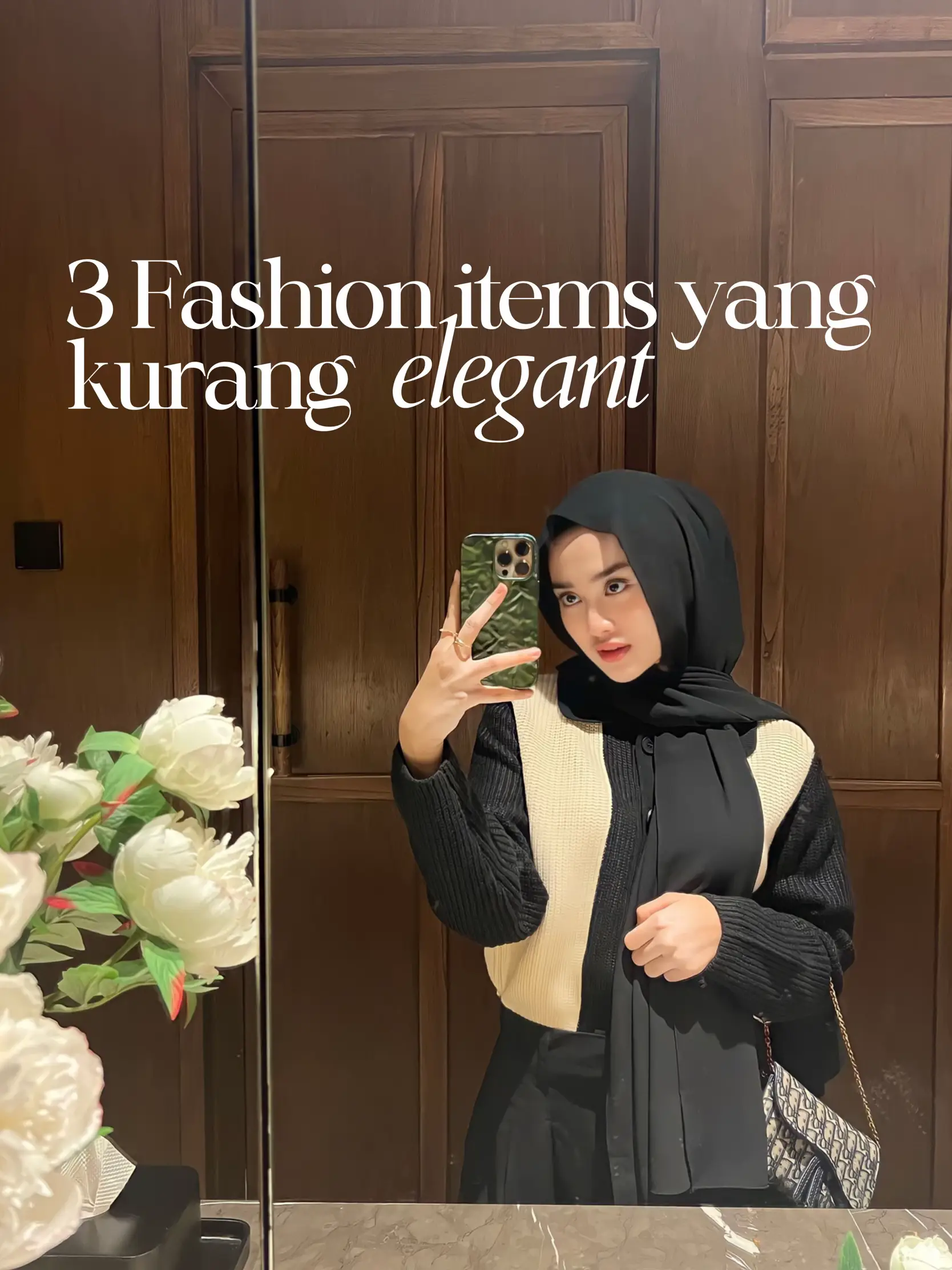 Hindari 3 items ini jika mau terlihat Elegant ️ | Galeri diposting oleh dxdaa | Lemon8