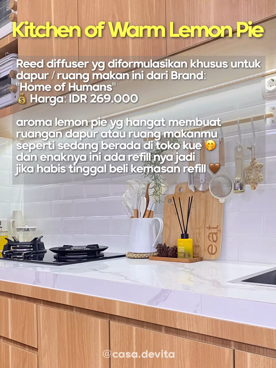 Rekomendasi Reed Diffuser Dapur 🍋 | Galeri diposting oleh casa.devita ...