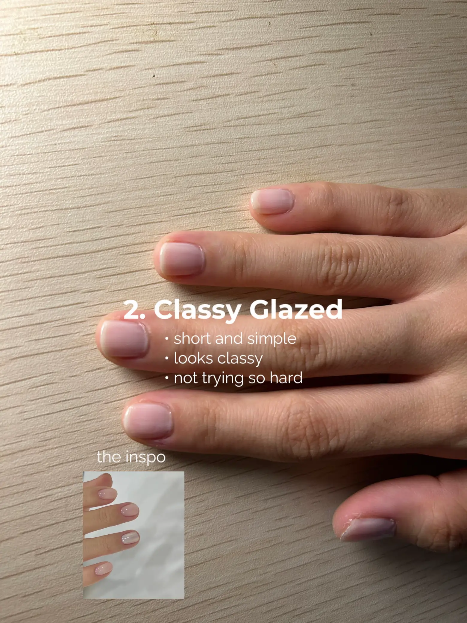 on your period? here’s clean girl nails to try 🌷 | Galeri disiarkan ...