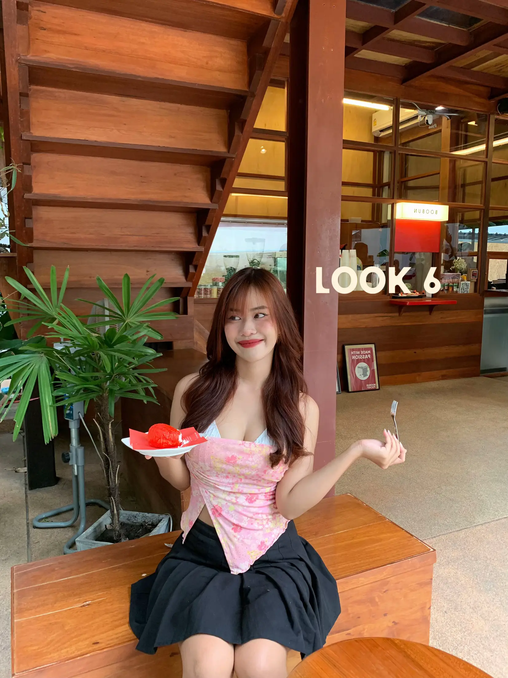 8 Look ไปคาเฟ่ ☕️ | แกลเลอรีที่โพสต์โดย วอชอ | Lemon8