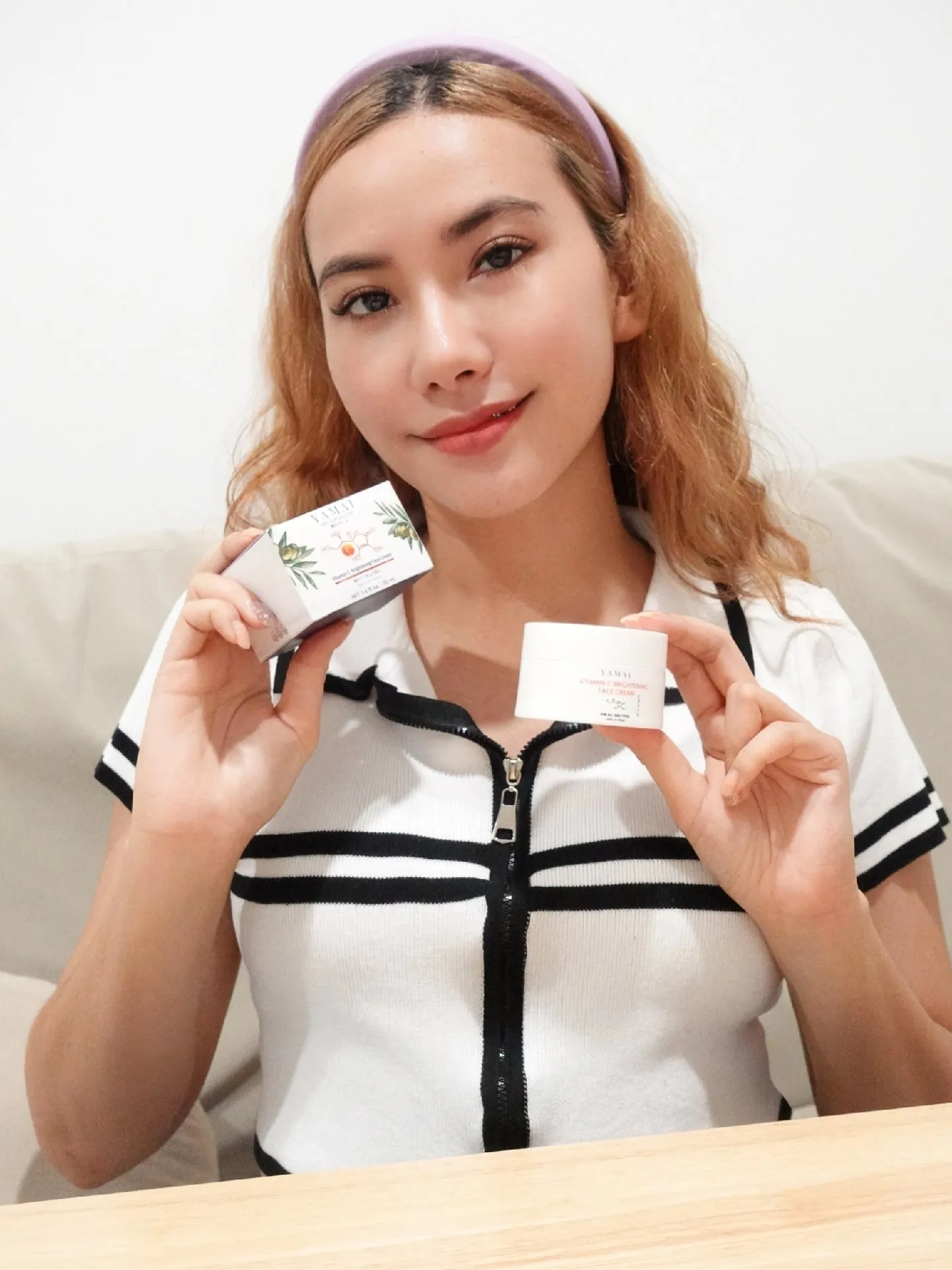 ️ Yamai Vitamin C Brightening Face Cream | แกลเลอรีที่โพสต์โดย สุดาพาเปย์ | Lemon8