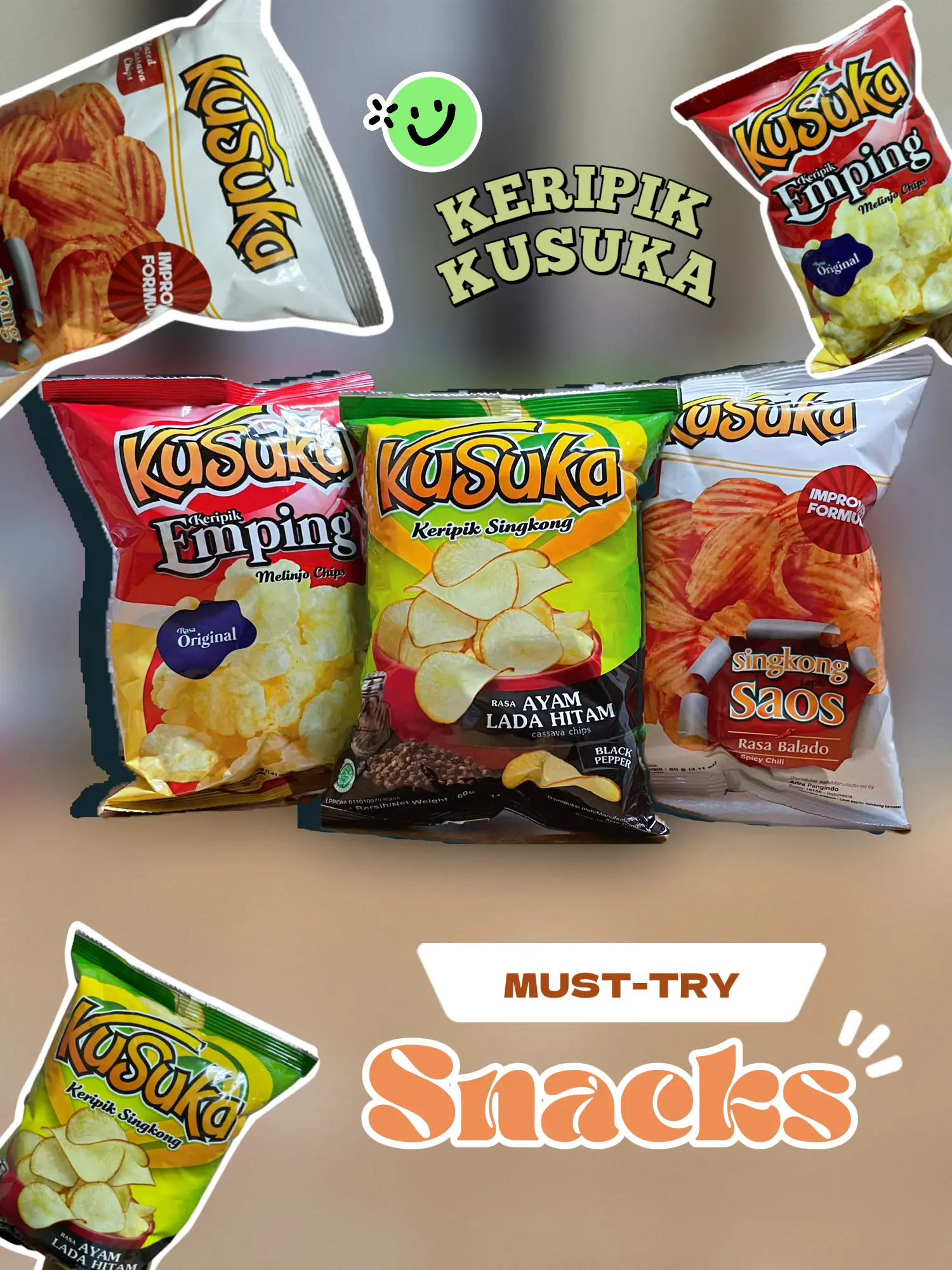 💚CEMILAN KERIPIK KUSUKA‼️💛 | Galeri diposting oleh elmeeya | Lemon8