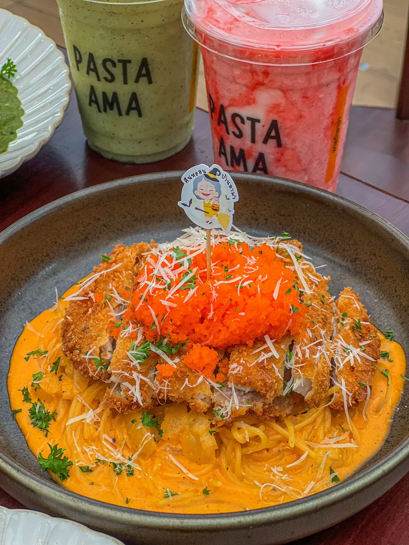 🍝🥗 ร้านที่อาหารโคตรตรงปก | PASTA AMA | แกลเลอรีที่โพสต์โดย I like to ...