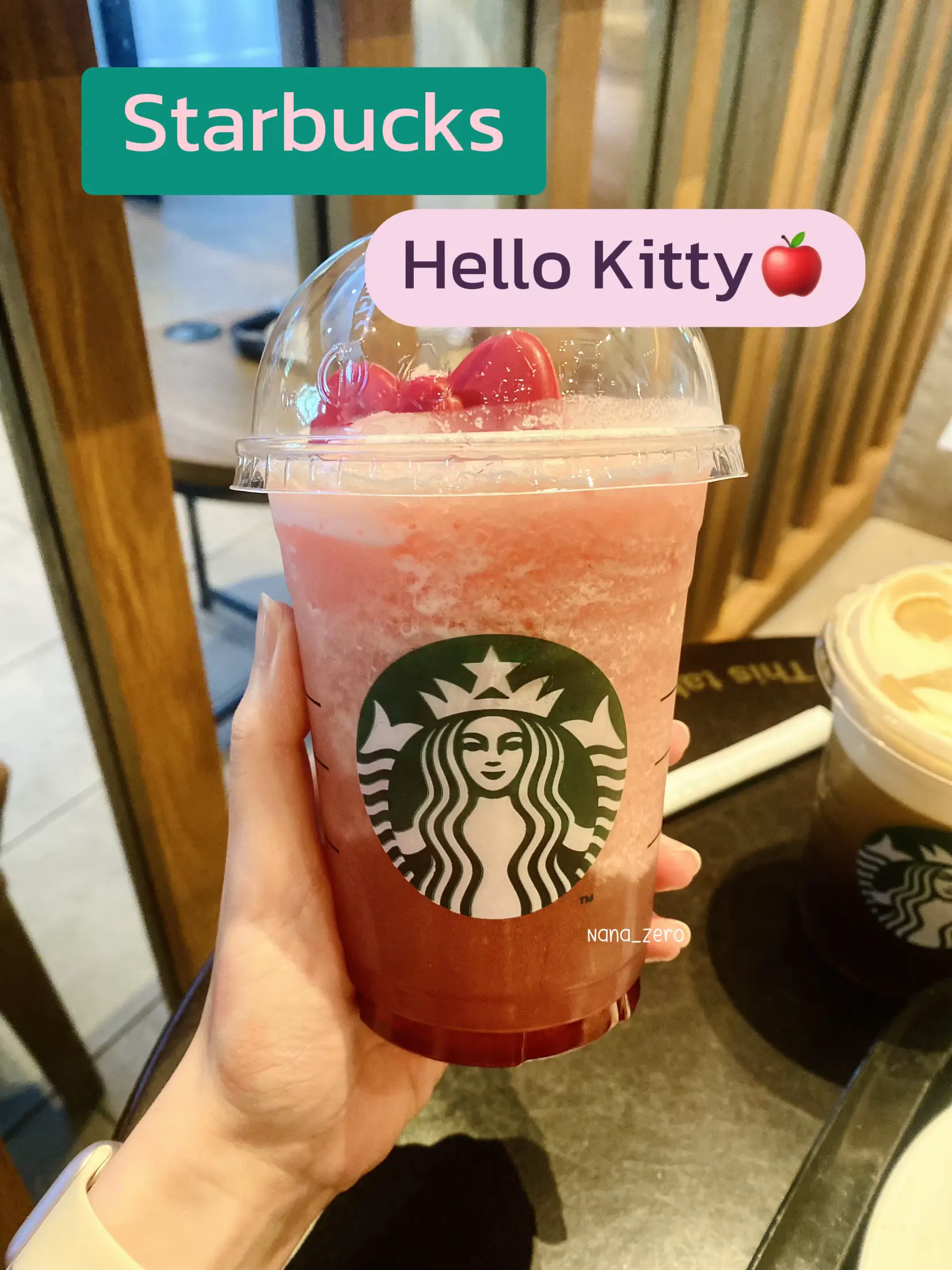Starbucks x Hello Kitty🍎 | แกลเลอรีที่โพสต์โดย Nana_zero | Lemon8