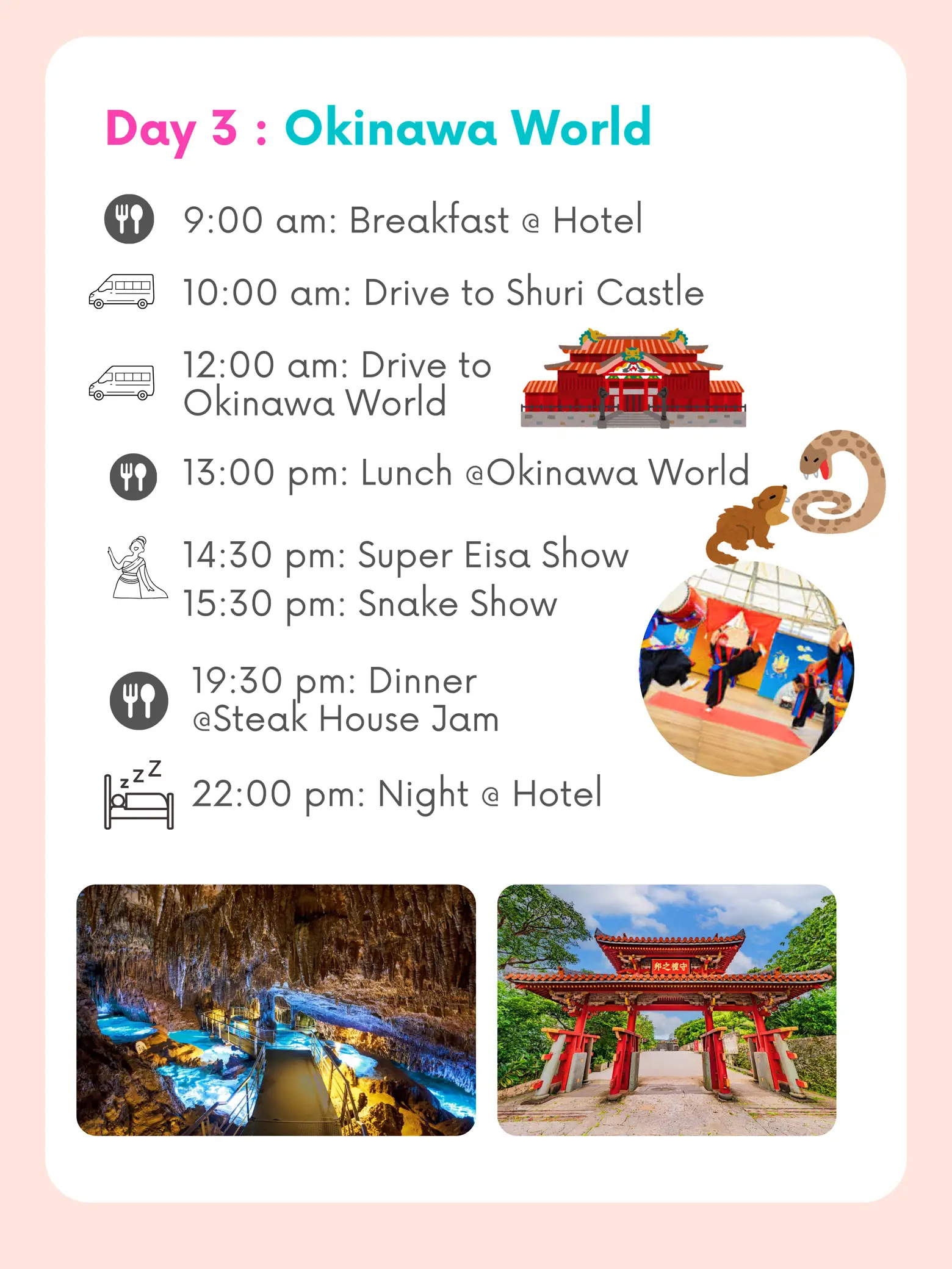 แจกแพลนเที่ยว Okinawa 🇯🇵 4 วัน 3 คืน😍 | แกลเลอรีที่โพสต์โดย SariJapan ...