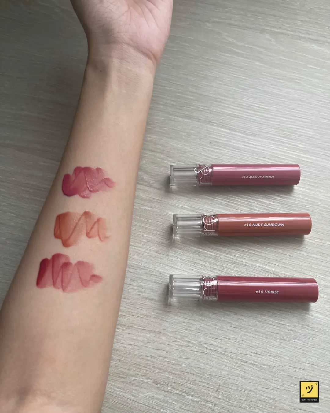 สีใหม่ล่าสุด!! Rom&nd Glasting Water Tint | แกลเลอรีที่โพสต์โดย Our memories ヅ | Lemon8