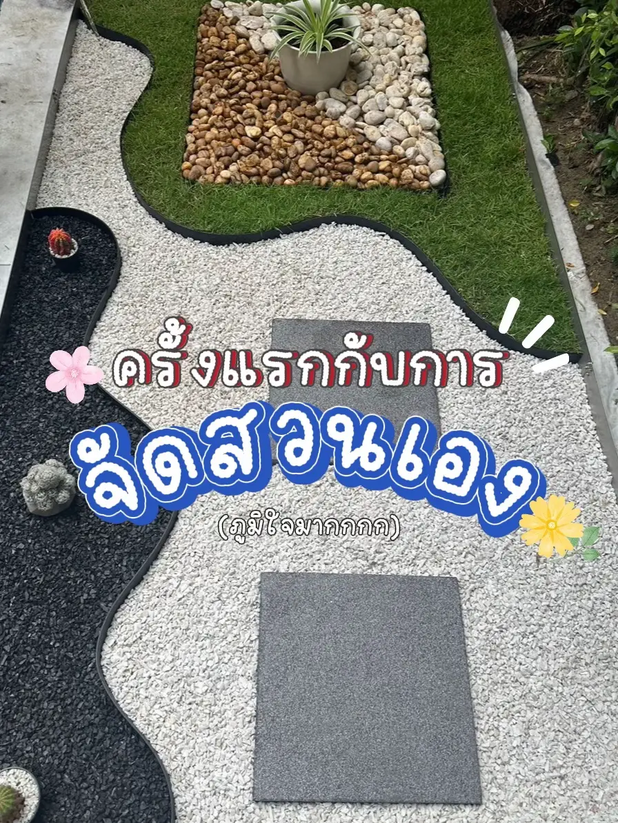 ทำครั้งแรก! รีวิวจัดสวนเล็กๆของตัวเอง🪴🫶🏻 | แกลเลอรีที่โพสต์โดย Tontarn.pp | Lemon8