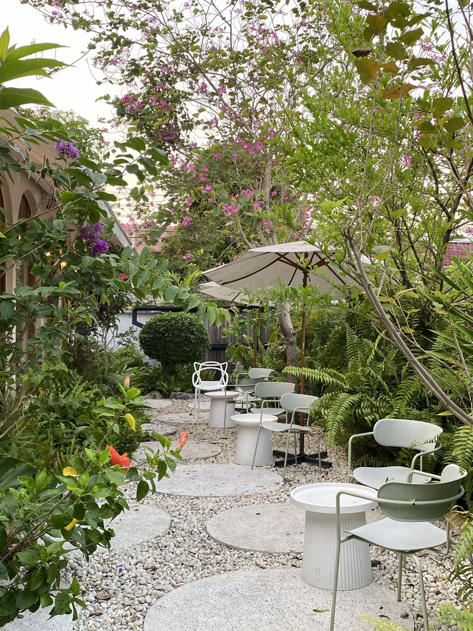 Lay Low คาเฟ่ฟีลสวนญี่ปุ่น ย่านประชาชื่น | แกลเลอรีที่โพสต์โดย Som-o Sasima | Lemon8