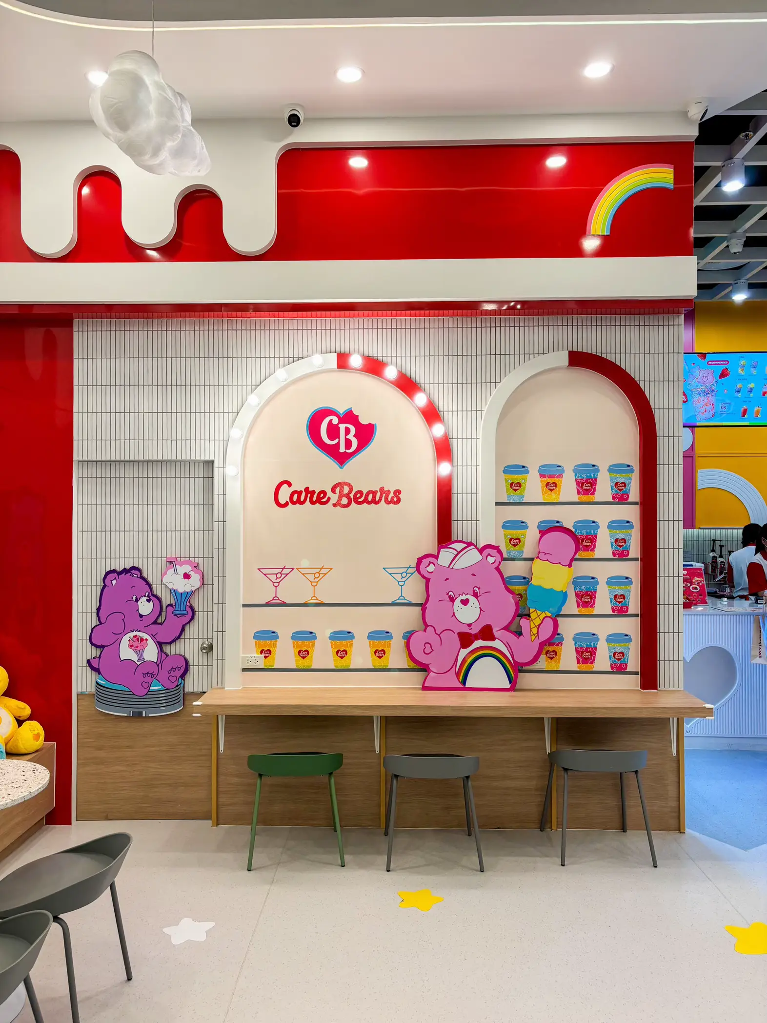 Care Bears Cafe @Mega Bangna 🧸 | แกลเลอรีที่โพสต์โดย B.favor 🍂🌻 | Lemon8