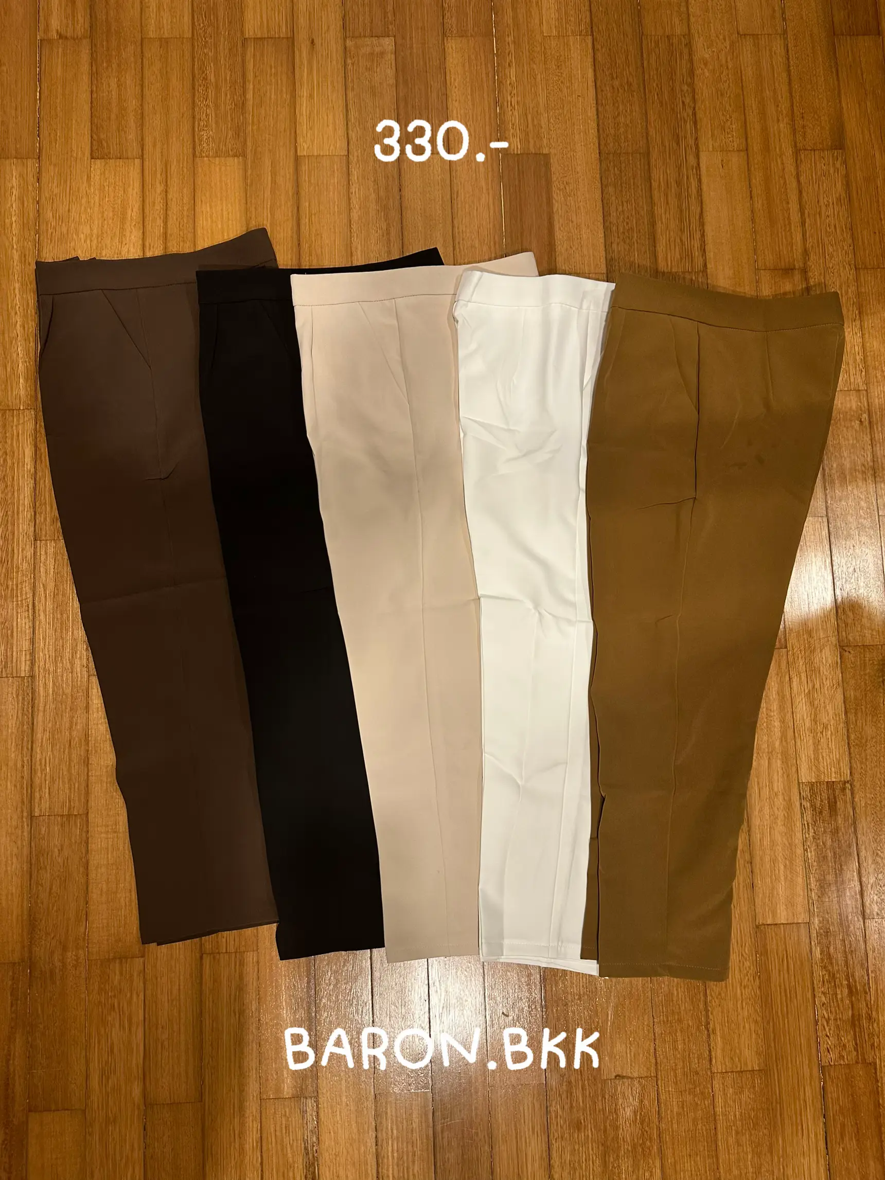 BOYISH PANTS | SHARE! กางเกงใส่ทำงานทรงสแลค 5 ส่วน👖 | แกลเลอรีที่โพสต์โดย Jun Imai | Lemon8