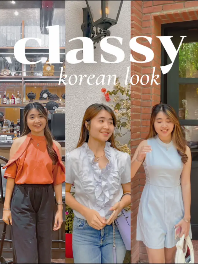 classy korean outfit ideas | Galeri diposting oleh res’ journal | Lemon8