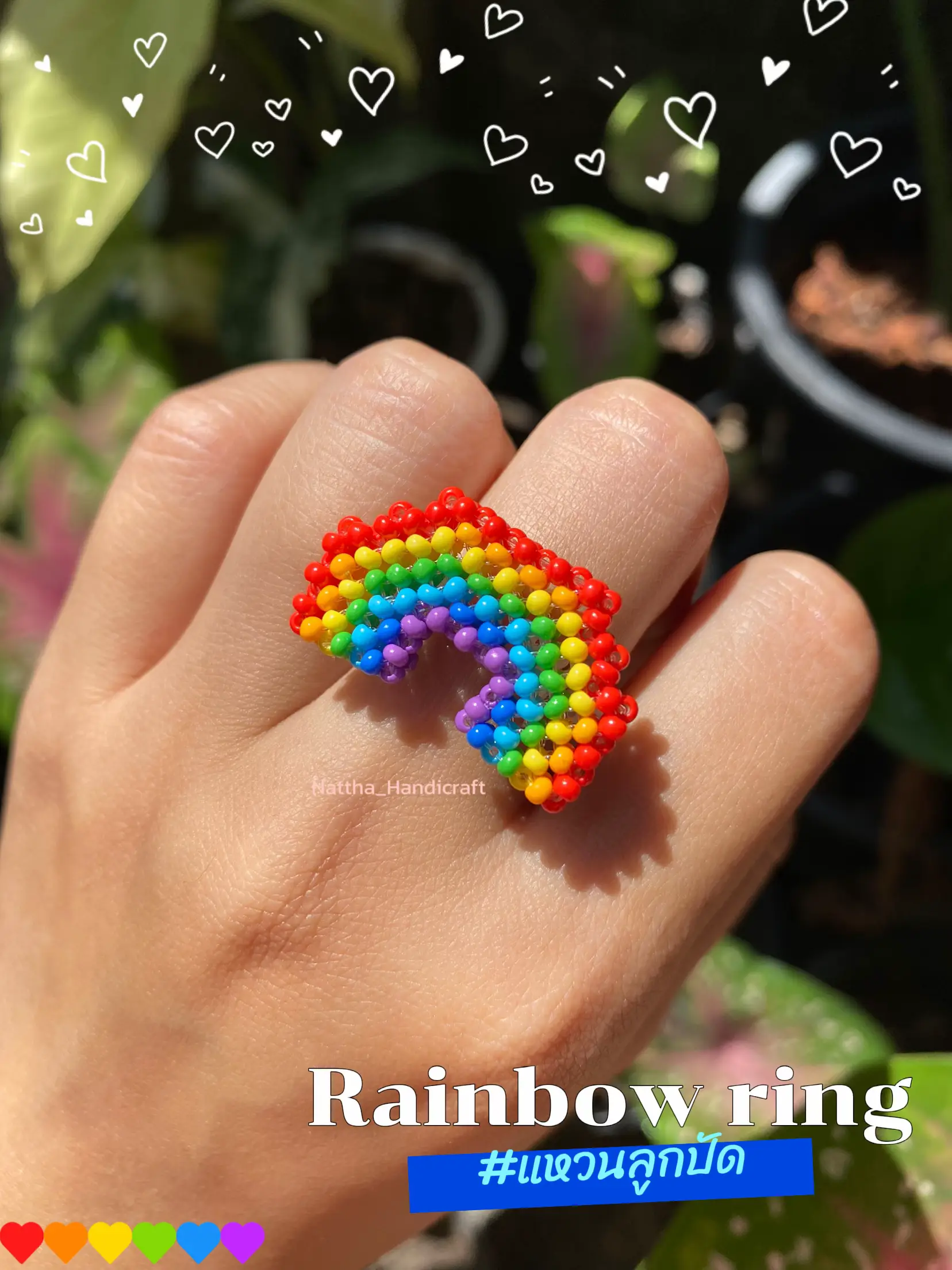 Rainbow ring🌈 | แกลเลอรีที่โพสต์โดย 🌸P.Nattha🌸 | Lemon8