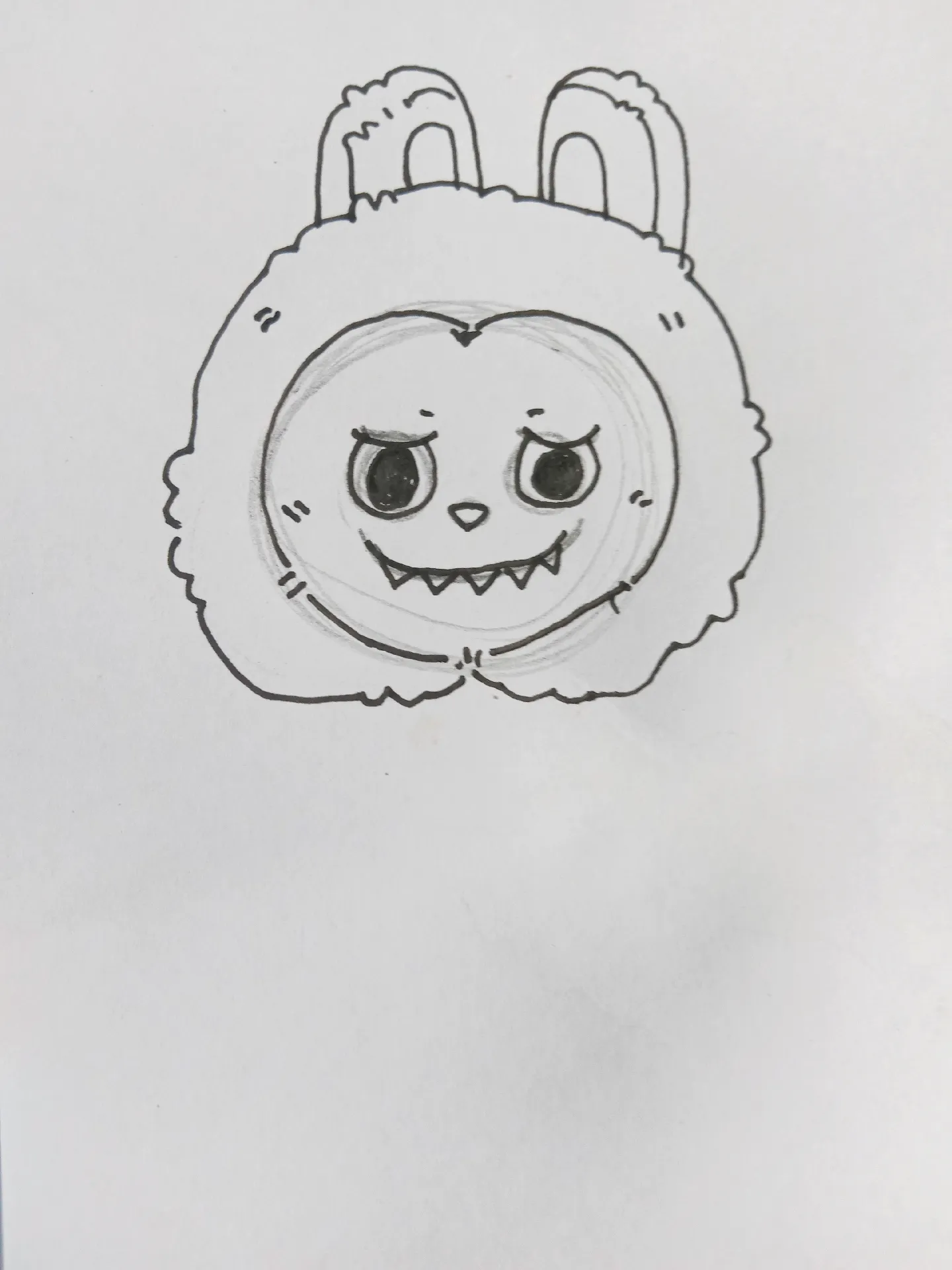 Let's practice drawing Labubu together. | Gallery posted by Wara uo ...