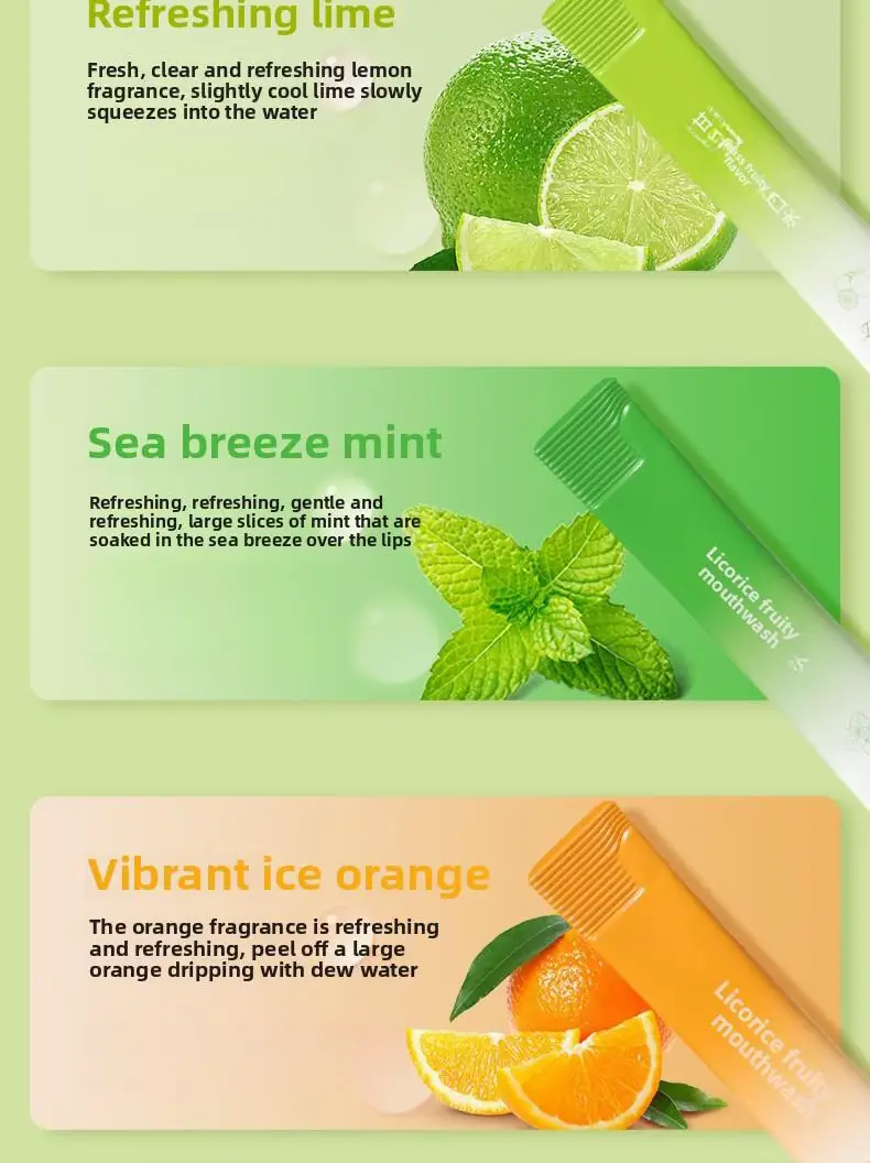 Cuci mulut segar rasa buah mudah alih | Galeri disiarkan oleh ...