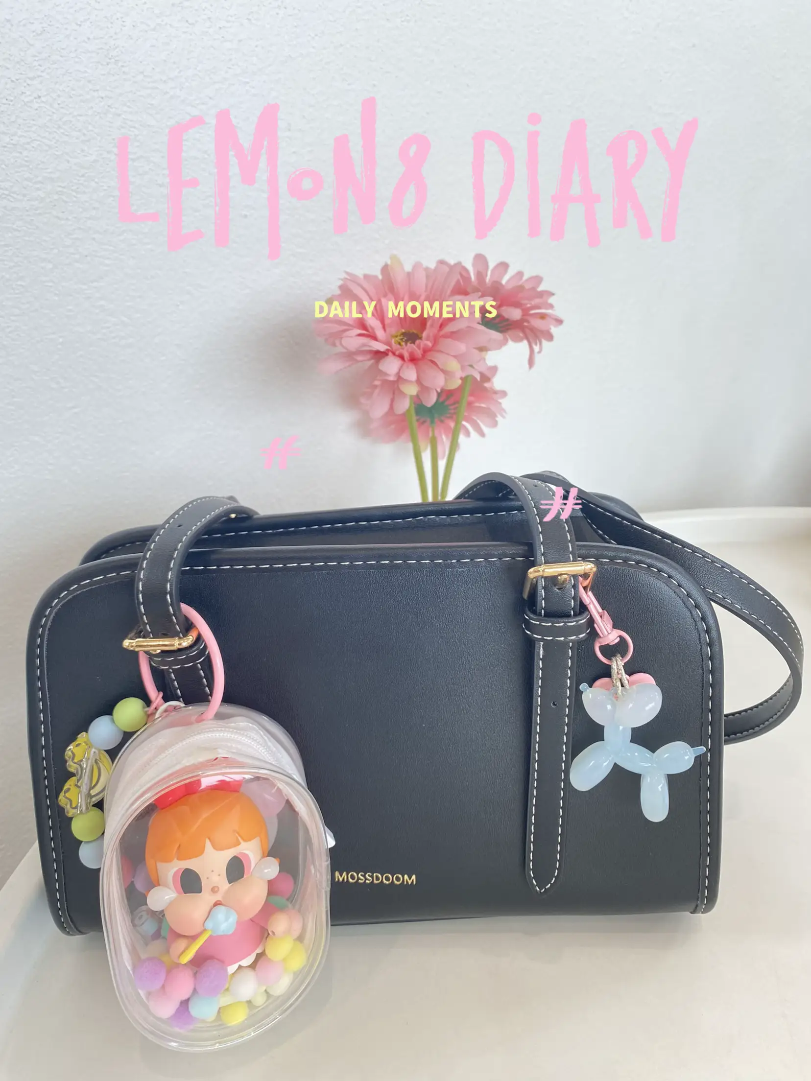 กระเป๋าน้องใหม่ของ Mossdoom 👜 น่ารักมากก 💖 | แกลเลอรีที่โพสต์โดย Tangmo_TM | Lemon8