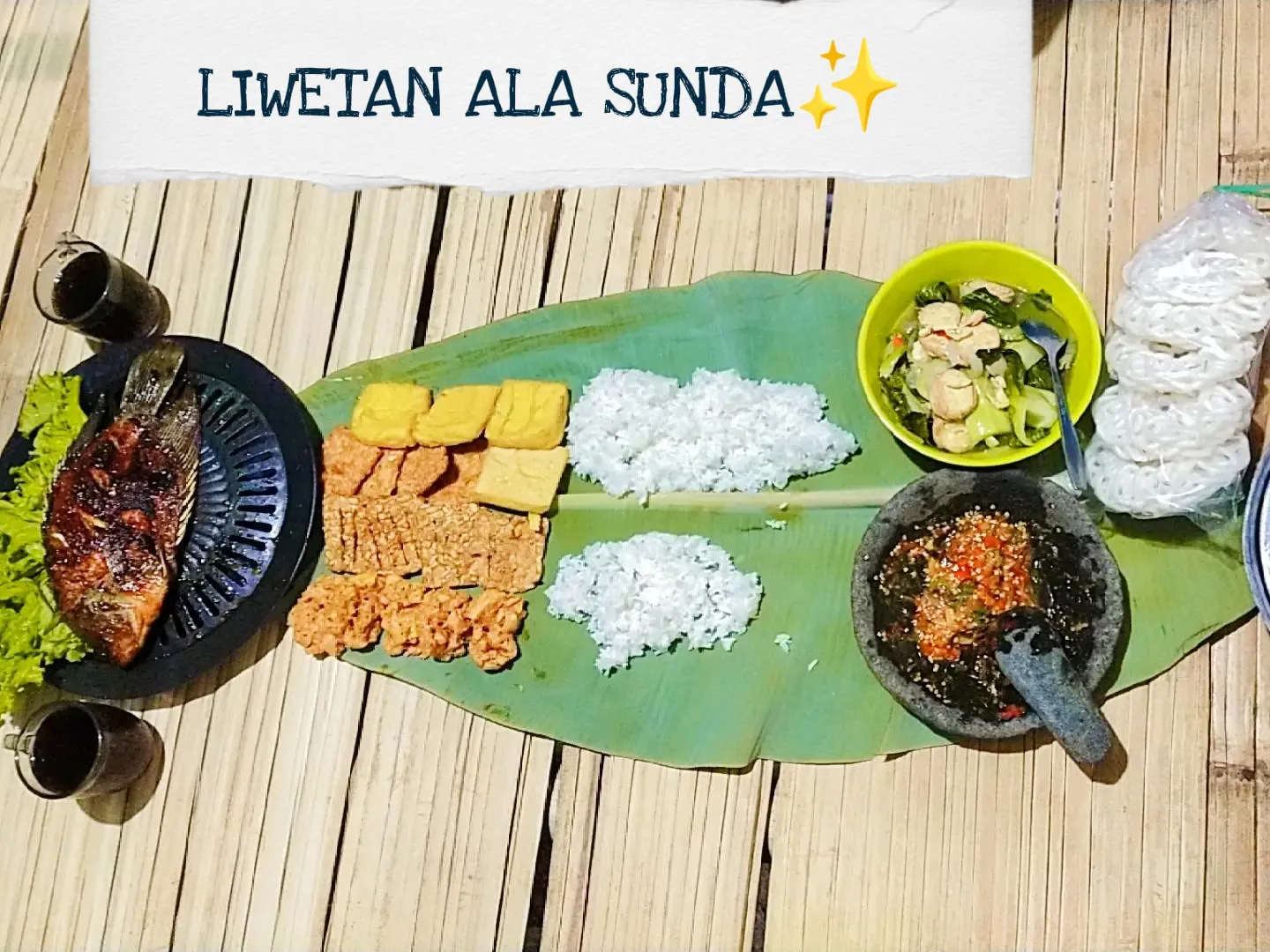 LIWETAN ALA SUNDA | Galeri diposting oleh D.A.Food | Lemon8