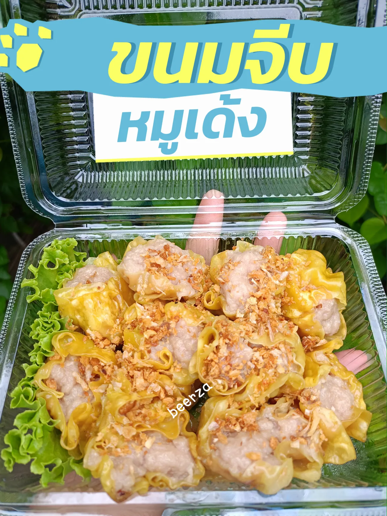 📌ขนมจีบหมูเด้ง📌 | แกลเลอรีที่โพสต์โดย Beer za | Lemon8