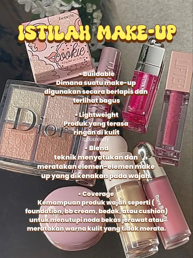 ISTILAH DASAR DI DUNIA MAKE-UP! 😍 | Galeri diposting oleh pαnggil zeα ...