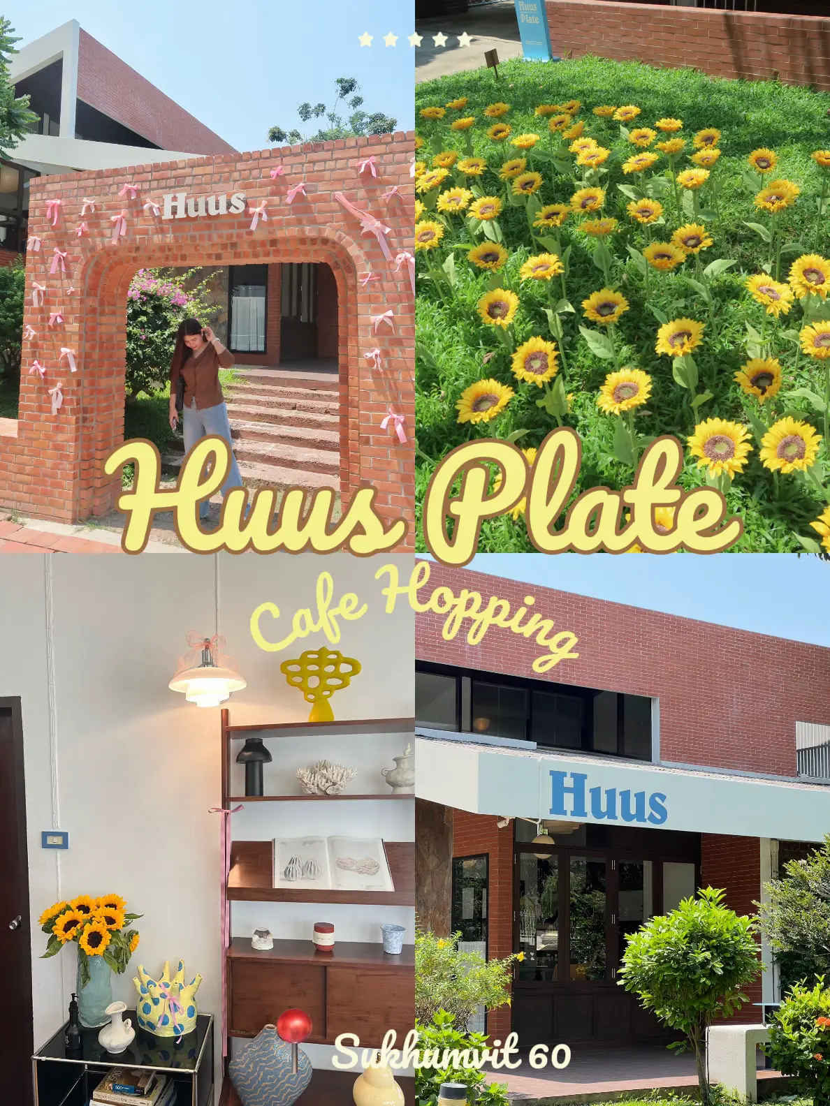 🥤Huus Plate 🍳 สุขุมวิท 60🌻🎀 | แกลเลอรีที่โพสต์โดย Bimbeam 𐙚 | Lemon8