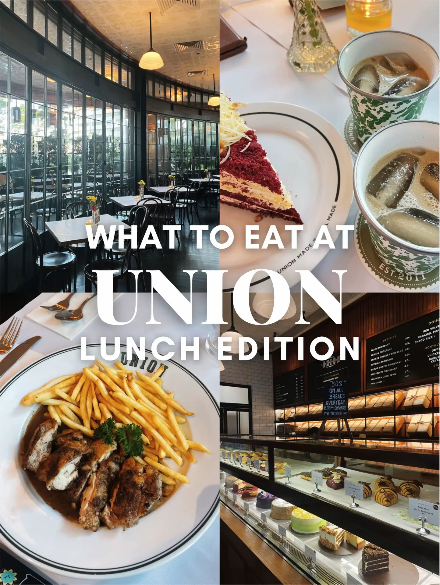 What To Eat For Lunch at Union Surabaya 🍰 | Galeri diposting oleh ...