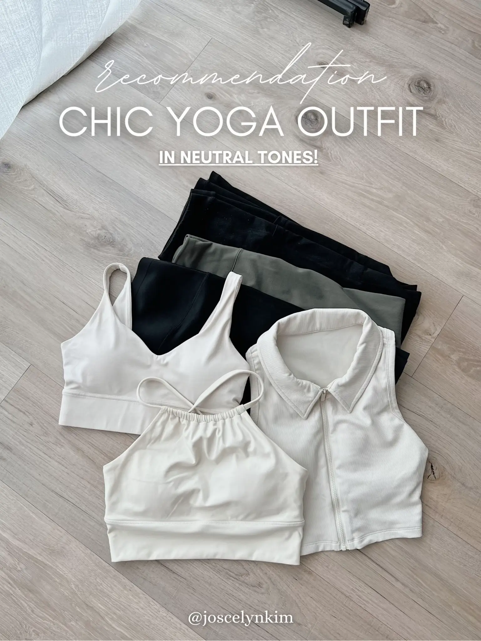 Chic yoga outfit biar olahraga makin semangat 🧘‍♀️ | วิดีโอที่เผยแพร่ ...
