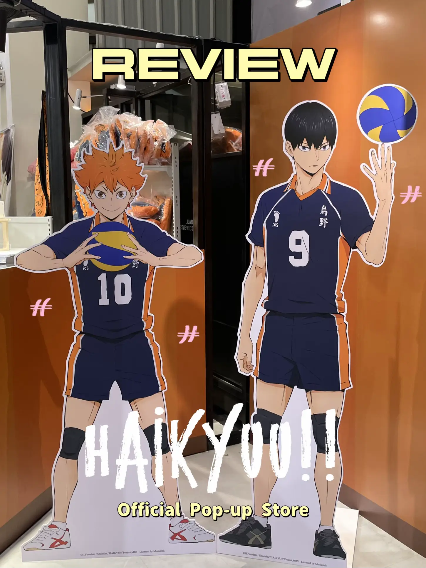 รีวิว Haikyuu!! Official Pop-up Store ส่องของก่อนไปตำ🛍️ | แกลเลอรีที่โพสต์โดย supernalinn | Lemon8