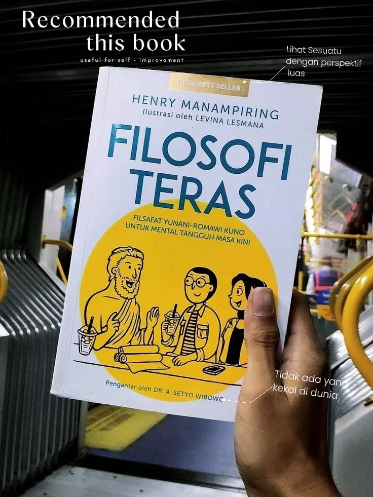 Recommended this book "Filosofi Teras" | แกลเลอรีที่โพสต์โดย arin | Lemon8