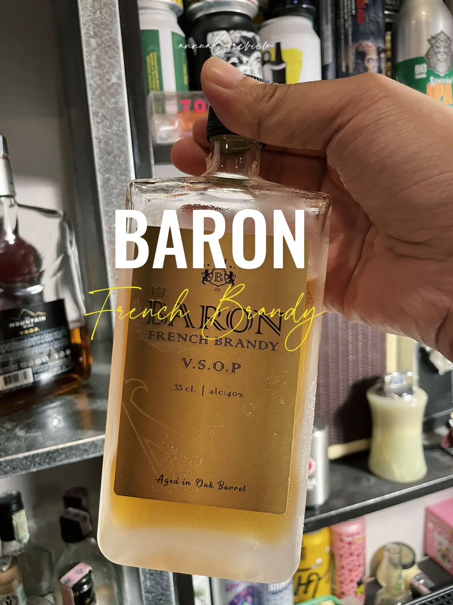 BARON French Brandy | แกลเลอรีที่โพสต์โดย Ppponder | Lemon8