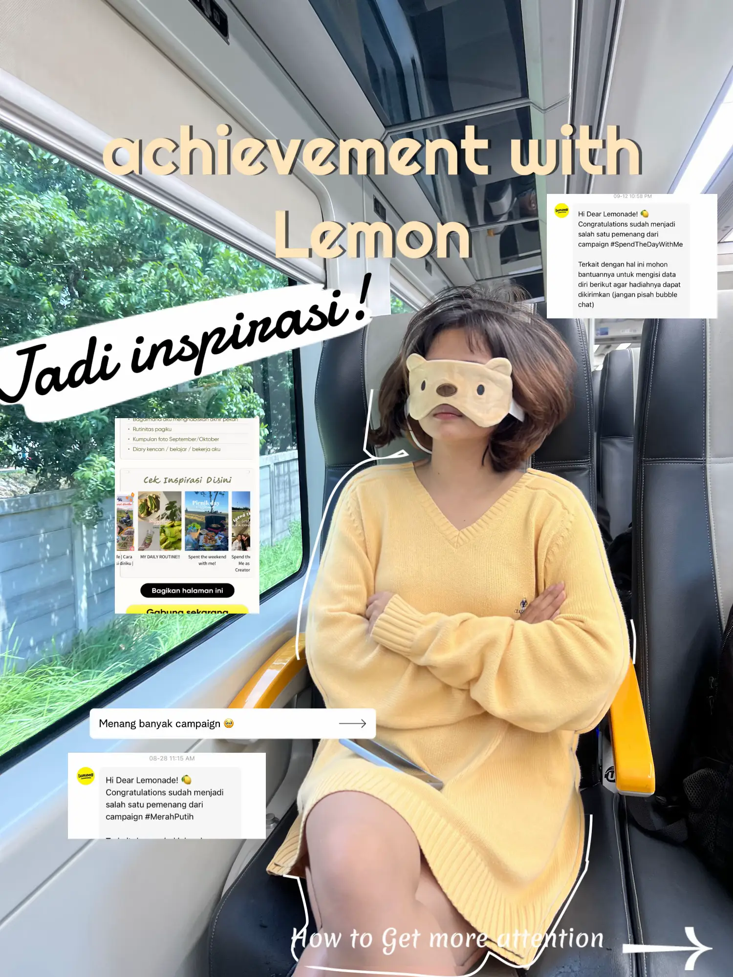 Achievement with lemon !!🍋 | Galeri disiarkan oleh InternalGlow | Lemon8