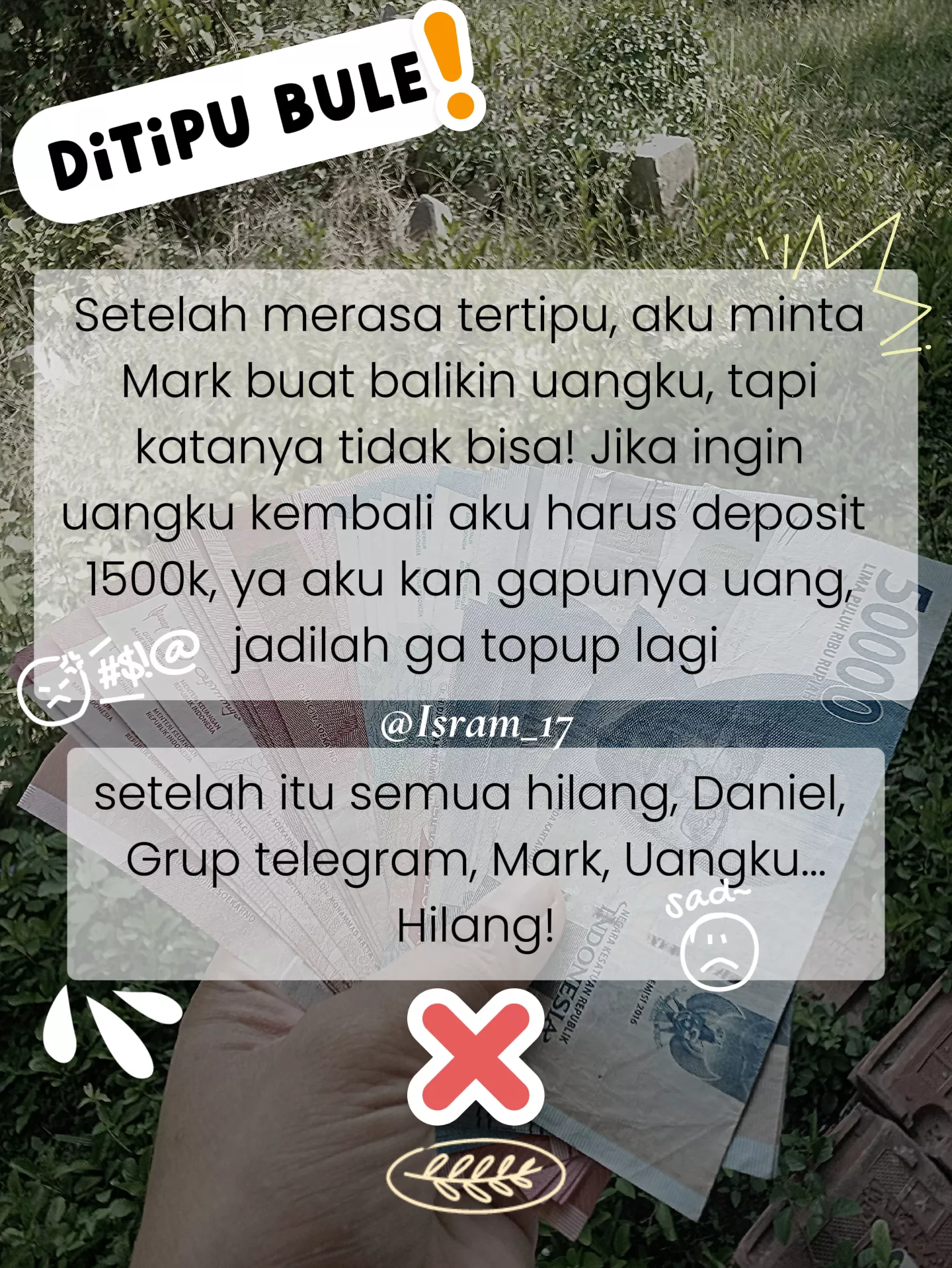 PENIPUAN INTERNASIONAL! DITIPU BULE! | Galeri diposting oleh Ibu Devan | Lemon8