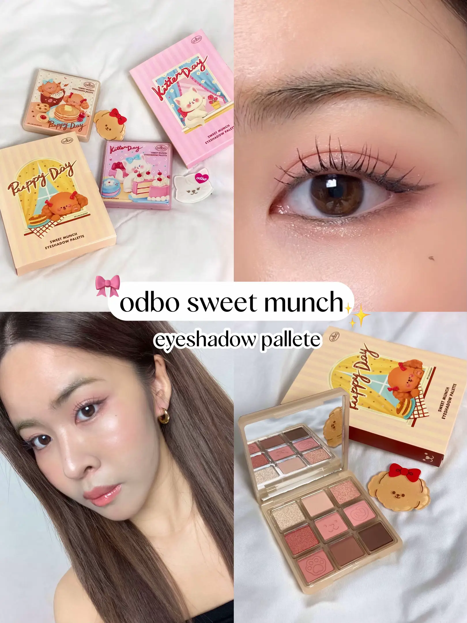 พาเลทตาคอลใหม่ odbo น่ารักจนใจเจ็บ 🐶🎀 | แกลเลอรีที่โพสต์โดย Beautysweeties. | Lemon8