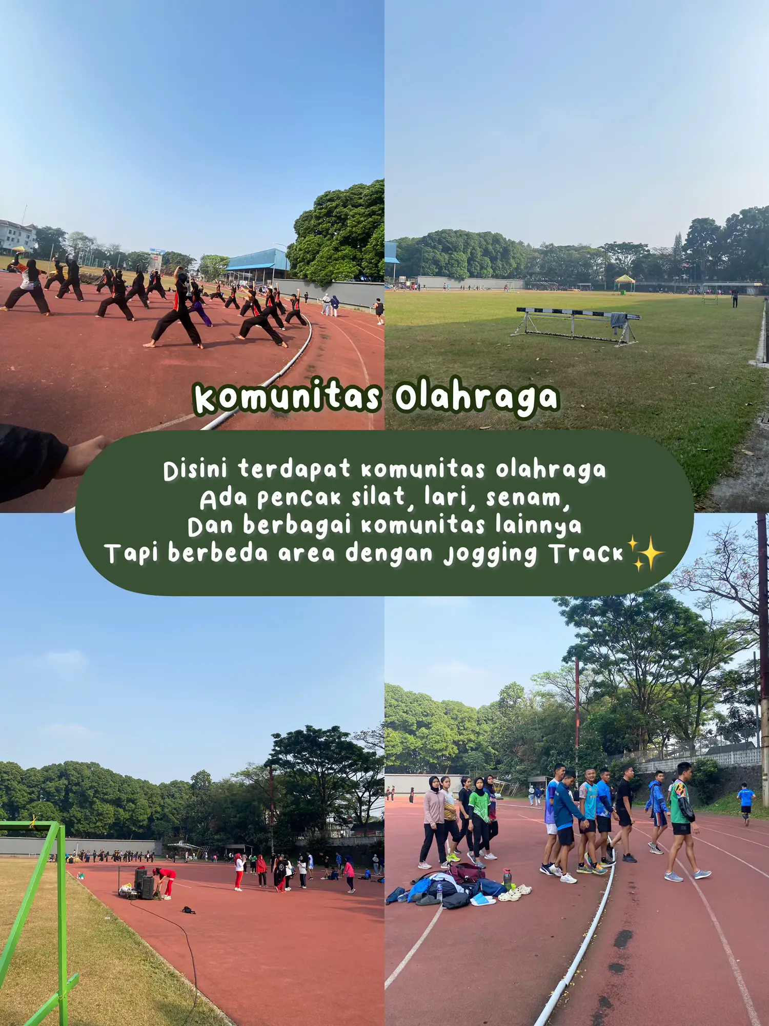 RUNNING TRACK GOR PAJAJARAN BANDUNG | Galeri diposting oleh Diyah Utami ...