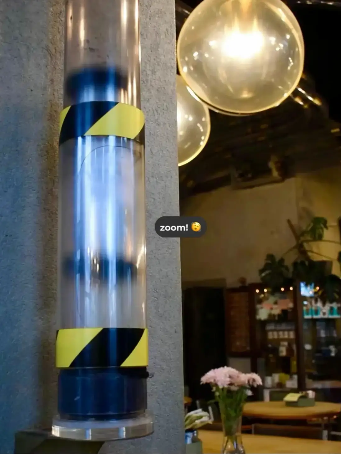 this cáfe serves their food via PNEUMATIC TUBES- 🤯 | Gallery posted by ...