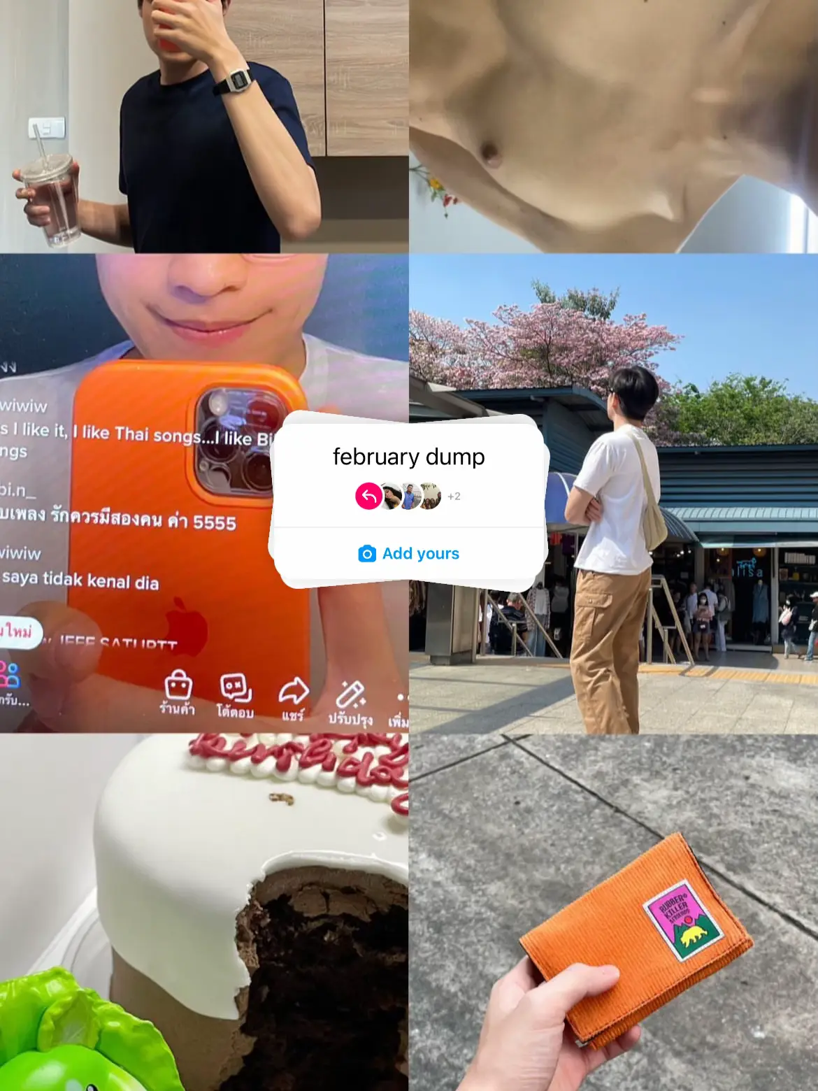 Story Idea | รีแคปต้นปีไปกับไอเดีย Month dump 🎨🪐 | แกลเลอรีที่โพสต์โดย ...