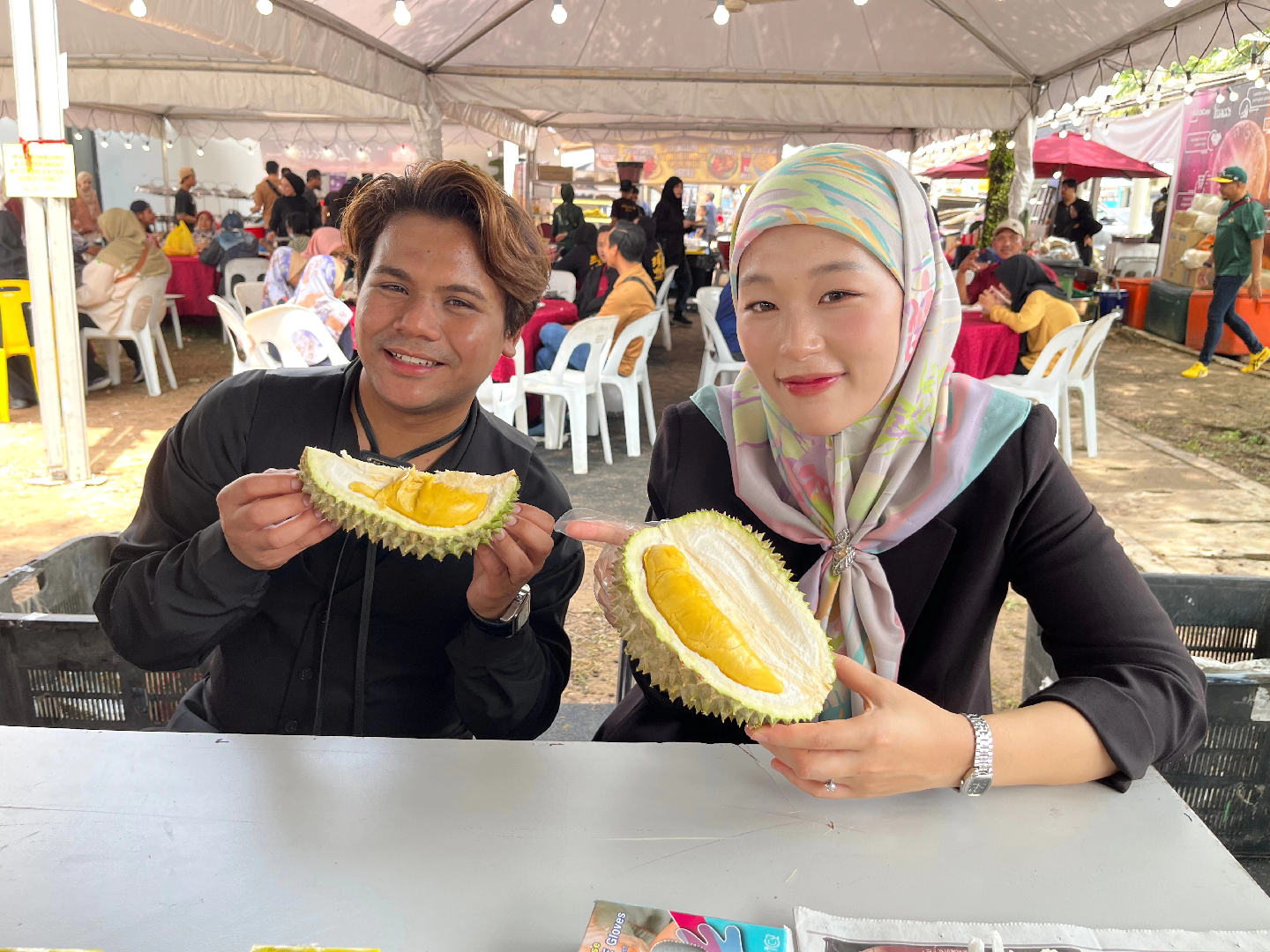 Support From Malaysia Influencer🤩 | Video diterbitkan oleh Durian Boat | Lemon8