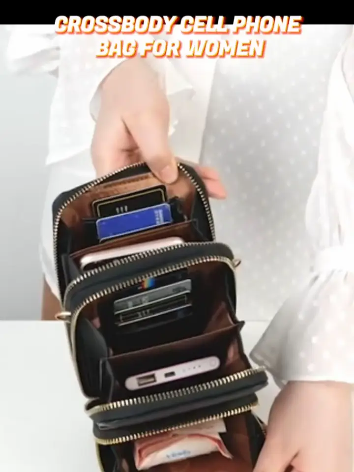 CROSSBODY CELL PHONE BAG FOR WOMEN | วิดีโอที่เผยแพร่โดย SimpleStore | Lemon8