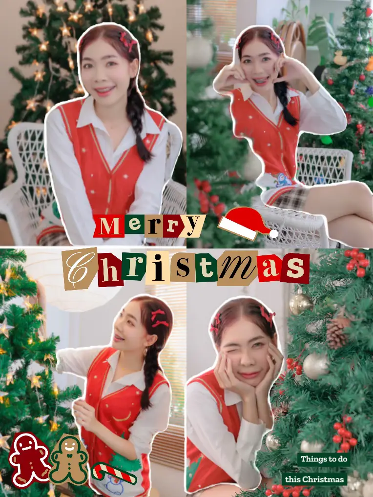 ถ่ายรูปธีมคริสต์มาส 2023 | แกลเลอรีที่โพสต์โดย Rachita_1999 | Lemon8