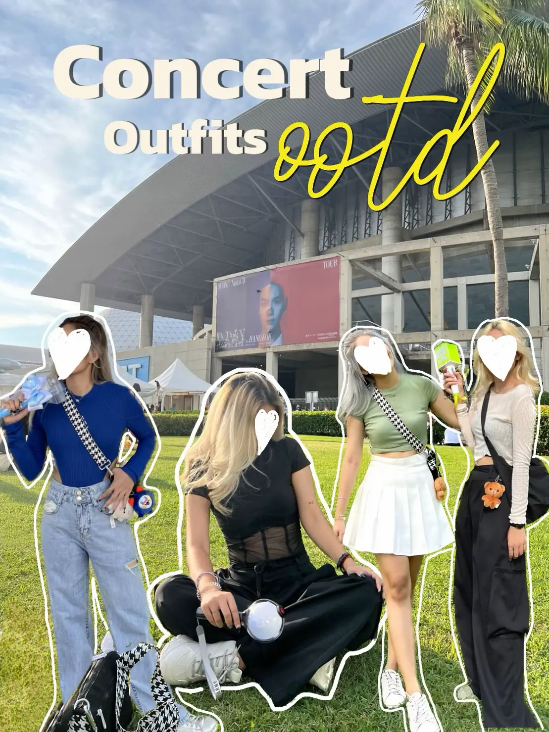 OOTD CONCERT💚🐥 | แกลเลอรีที่โพสต์โดย Namwannkny | Lemon8
