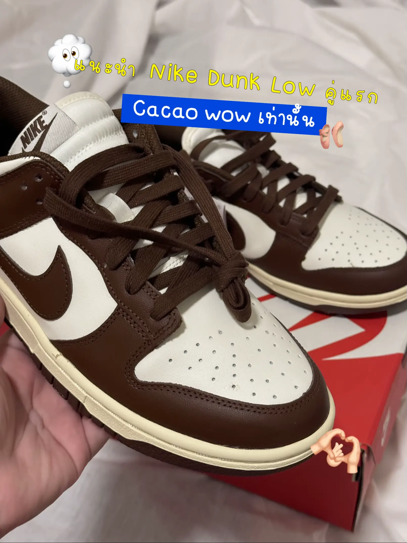 ป้ายยา Nike Dunk Low Cacao wow🩰 | แกลเลอรีที่โพสต์โดย genis🧚🏻‍♀️ | Lemon8