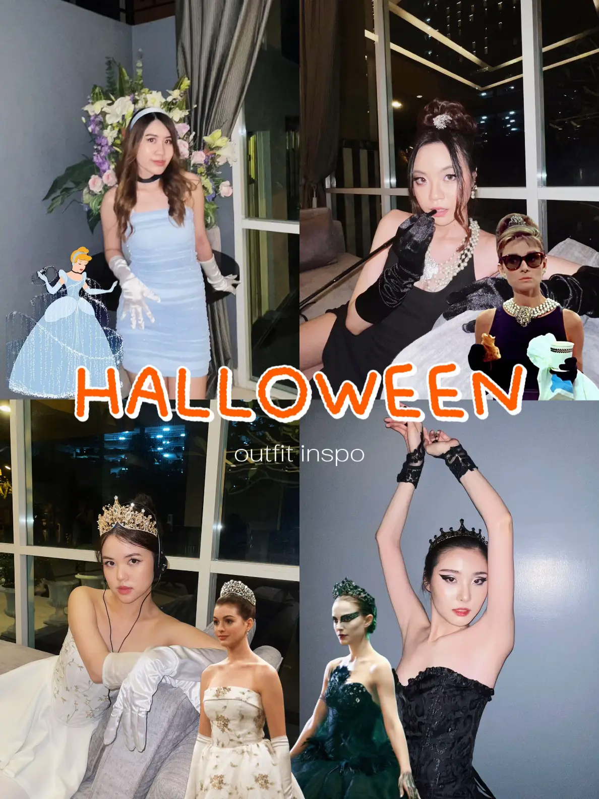 〰️ 4 set ideas halwean 🎃🦇 invite friends to dress up urgently🕯️ | Gallery posted by PRAEPLOY ...
