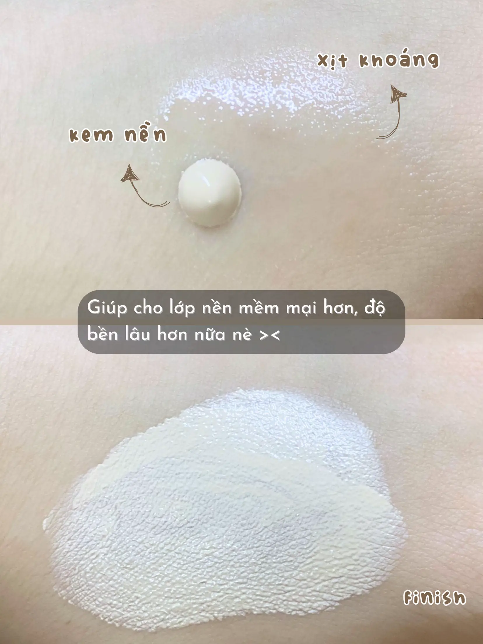 4 CÁCH MIX KEM NỀN SIÊU ĐỈNH 💞 | Bộ sưu tập do Nhật Hằng đăng | Lemon8