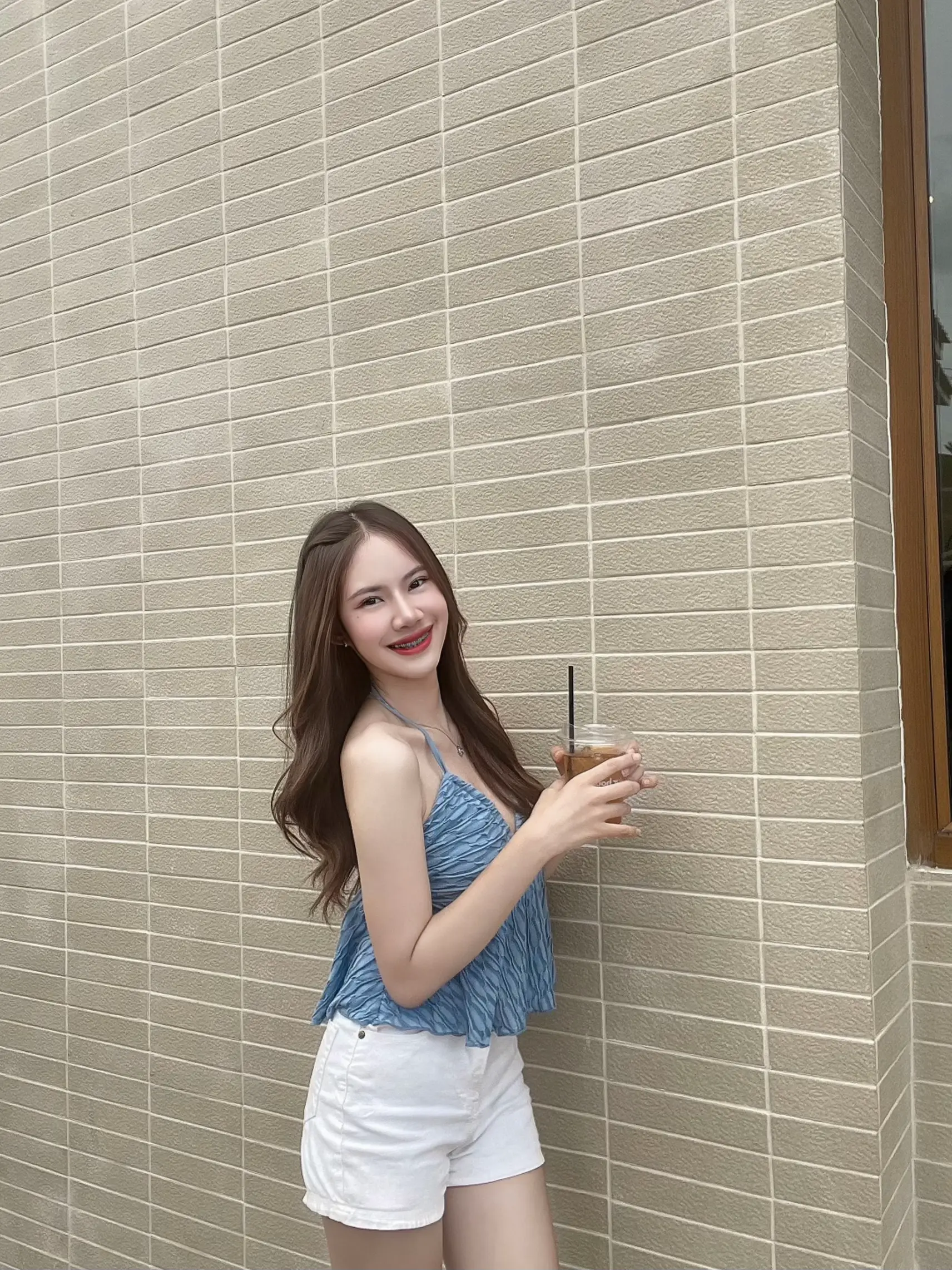 10 ลุค แต่งตัวไปคาเฟ่ ยังไงให้ดูแต่งตัวเป็น | แกลเลอรีที่โพสต์โดย Milk Pa Ty | Lemon8