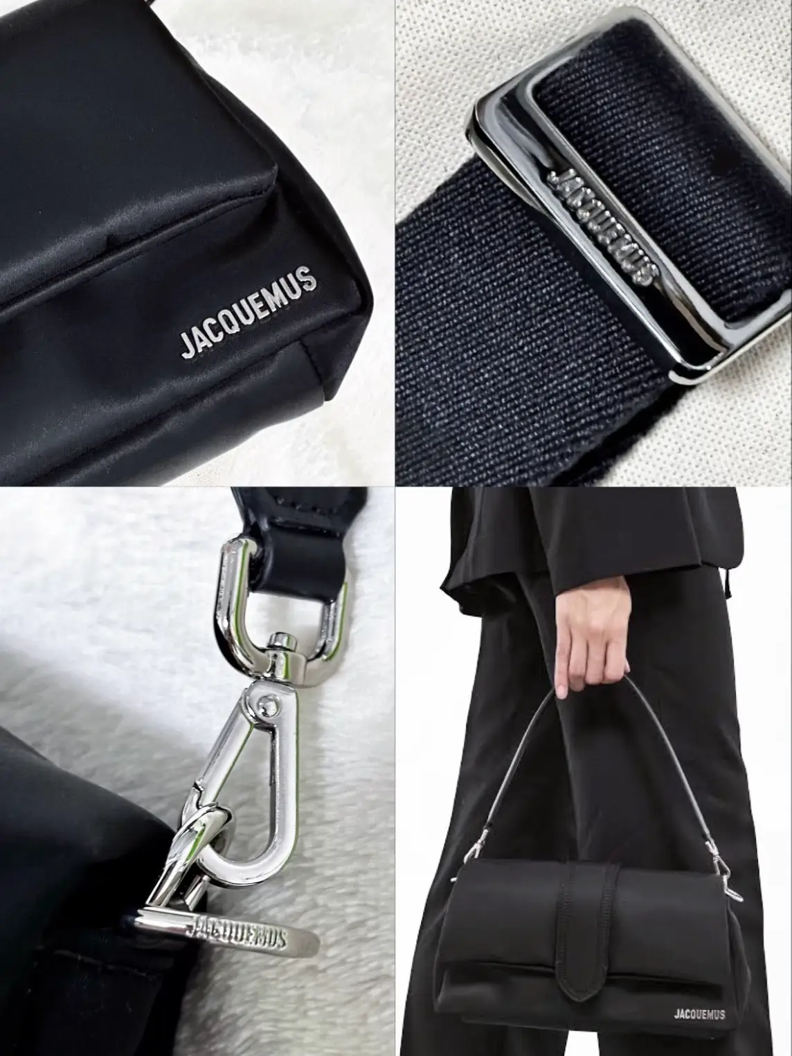 JACQUEMUS Le Bambimou Nylon👜 | แกลเลอรีที่โพสต์โดย hiter | Lemon8