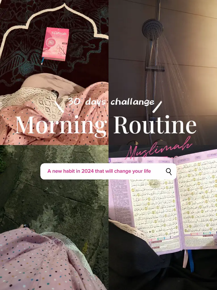 🌤Morning Routine muslimah🌞 | Galeri diposting oleh Almaaa | Lemon8