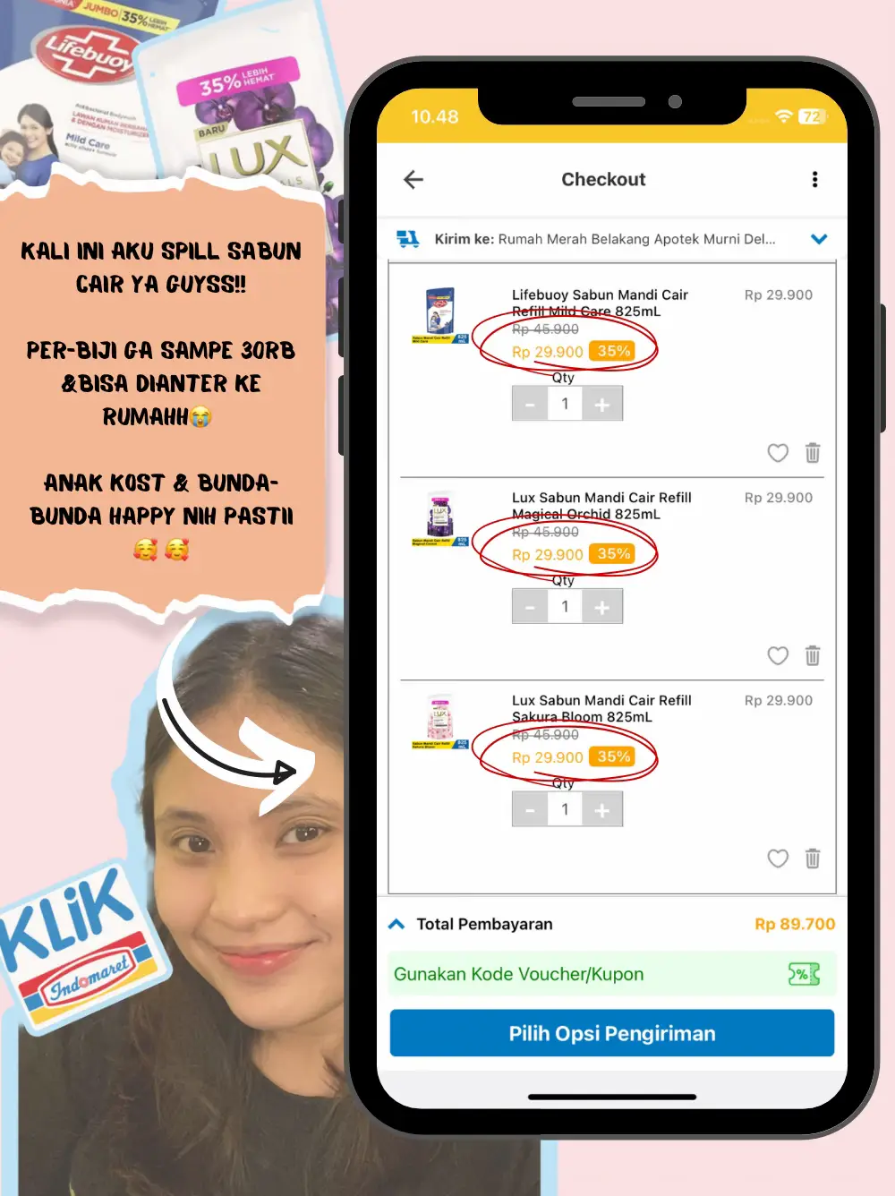 GAWAT‼️AWAS BELUM TAU LIFE HACKS KLIK INDOMARET | แกลเลอรีที่โพสต์โดย Paula Antonia | Lemon8