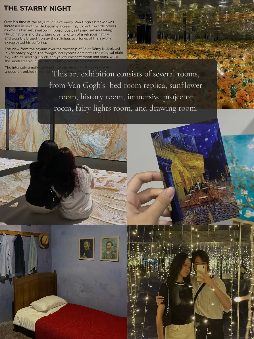 What’s inside Van Gogh Alive museum in Jakarta 🌌 | Galeri diposting oleh Fany | Lemon8