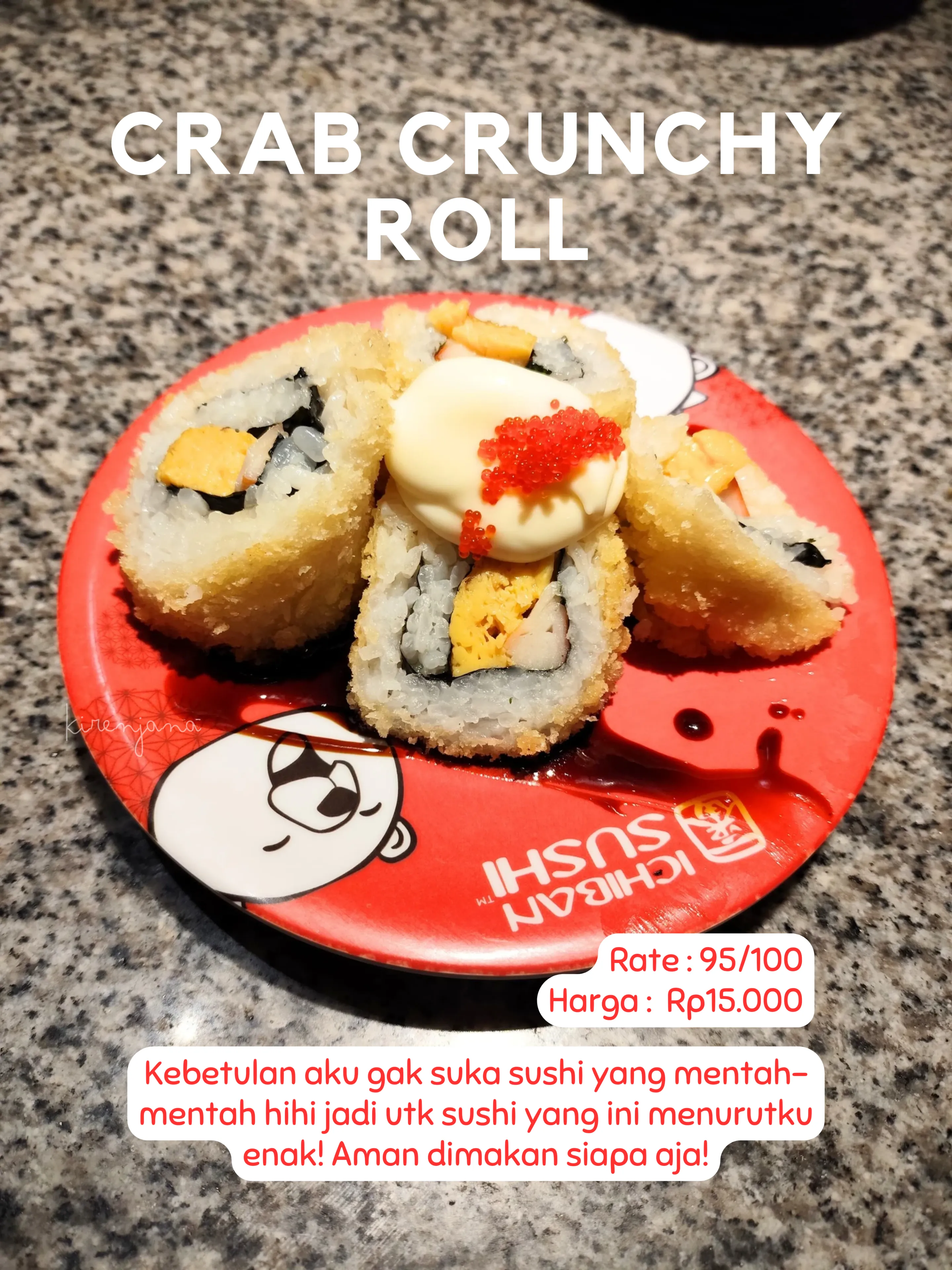 Review Menu Ichiban Sushi 🍣 Halal Mui Grade A 👌 | Galeri diposting oleh ...