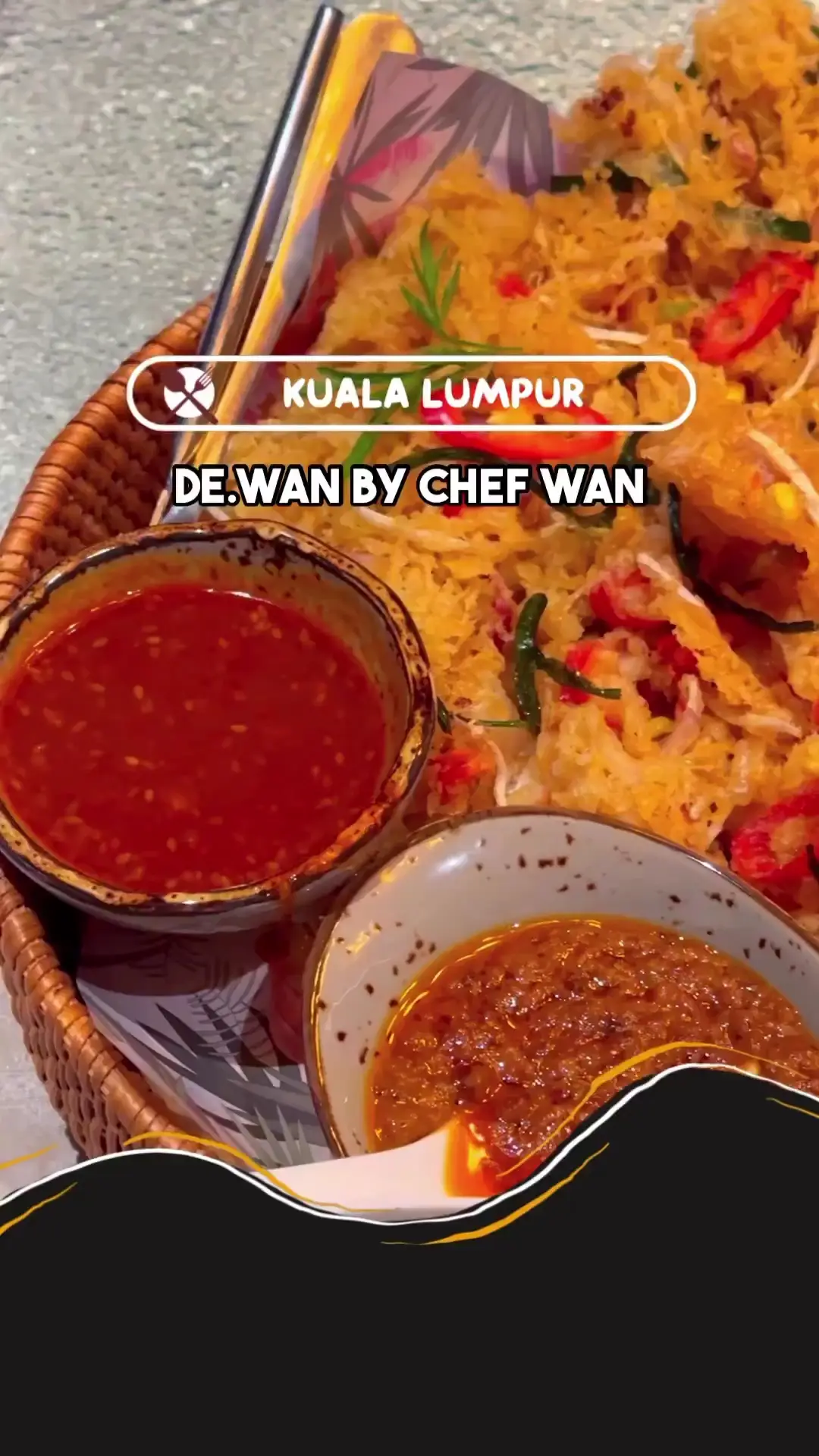 Kuala Lumpur : De.Wan by Chef Wan | Video diterbitkan oleh MY Jejak Rasa | Lemon8
