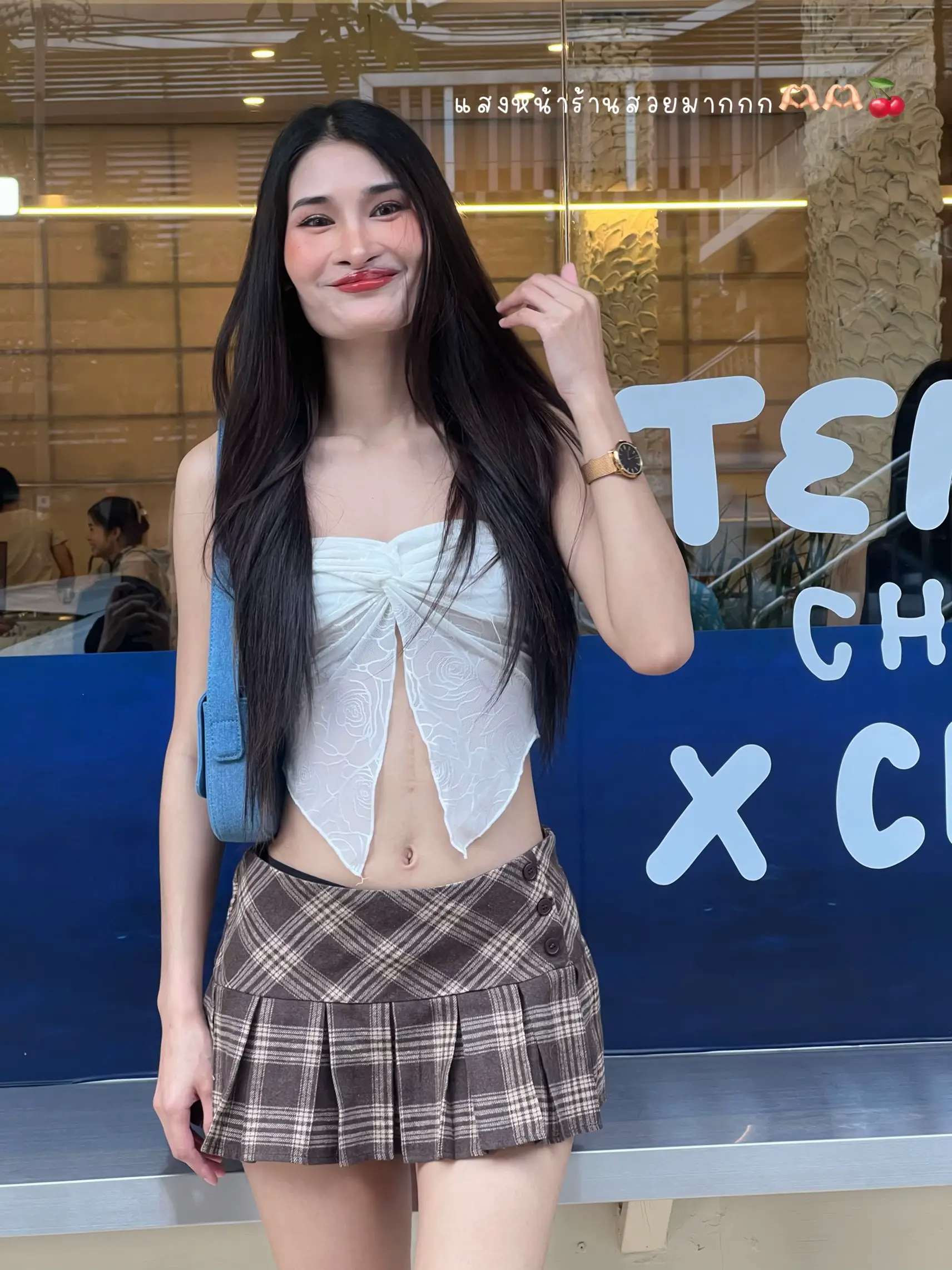 🍒CHAMTHING🍒 คาเฟ่เชอร์รี่ยักษ์ | แกลเลอรีที่โพสต์โดย Thiti_mj🍞🍞🍞 | Lemon8